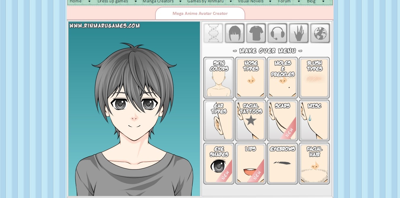 Create Your Own Anime Character Game Escons Create Your Own Anime Character Game Escons